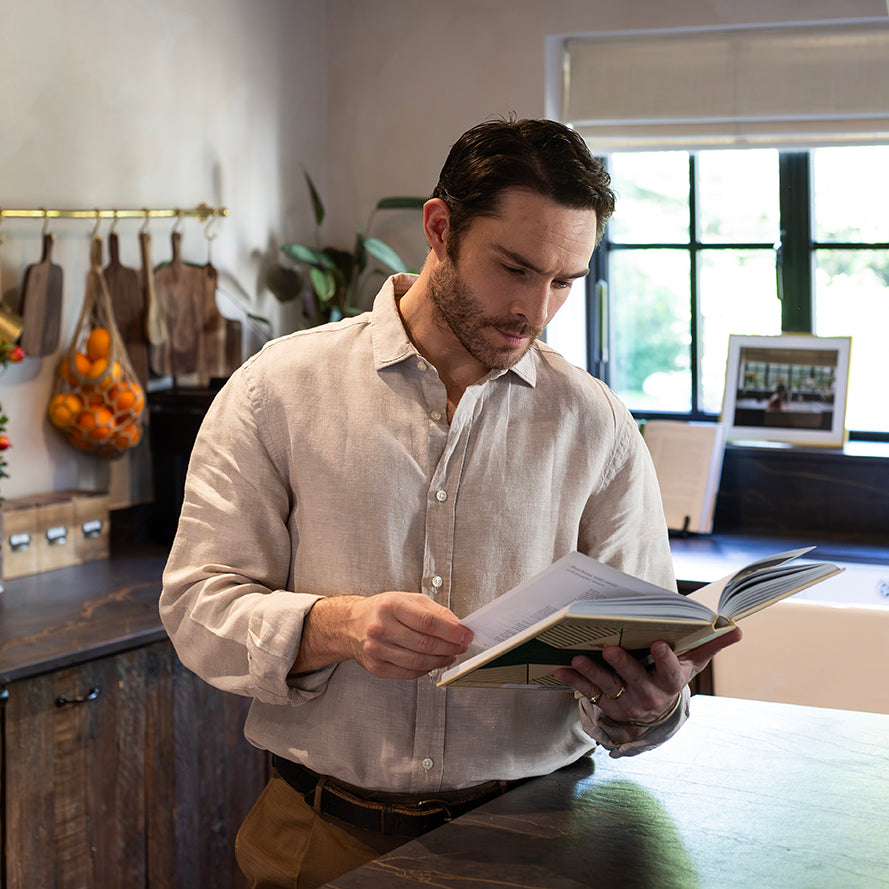 Step Inside Ed Westwick's Italian Inspired Farmhouse | Quorn Stone