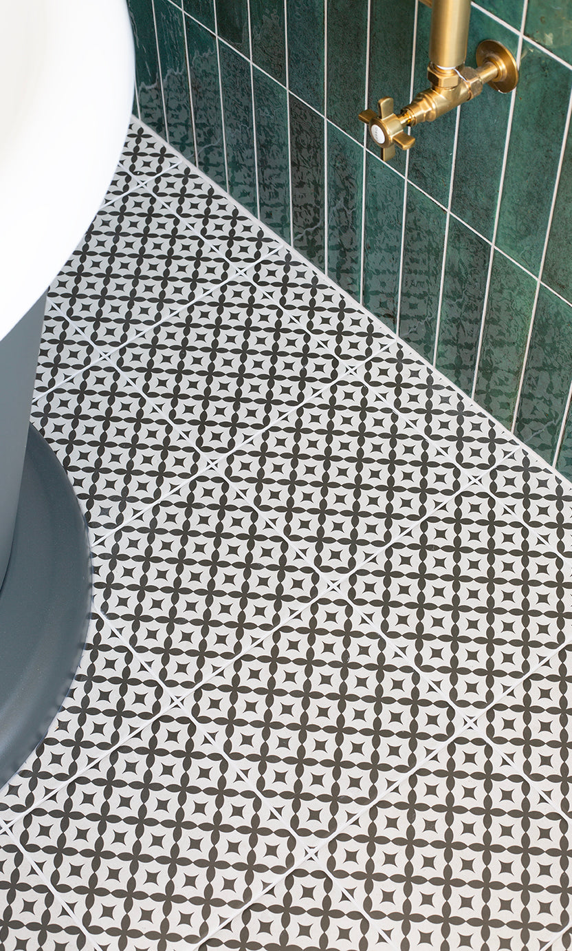 Alba Patterned Ceramic | Decorative Tiles | Quorn Stone