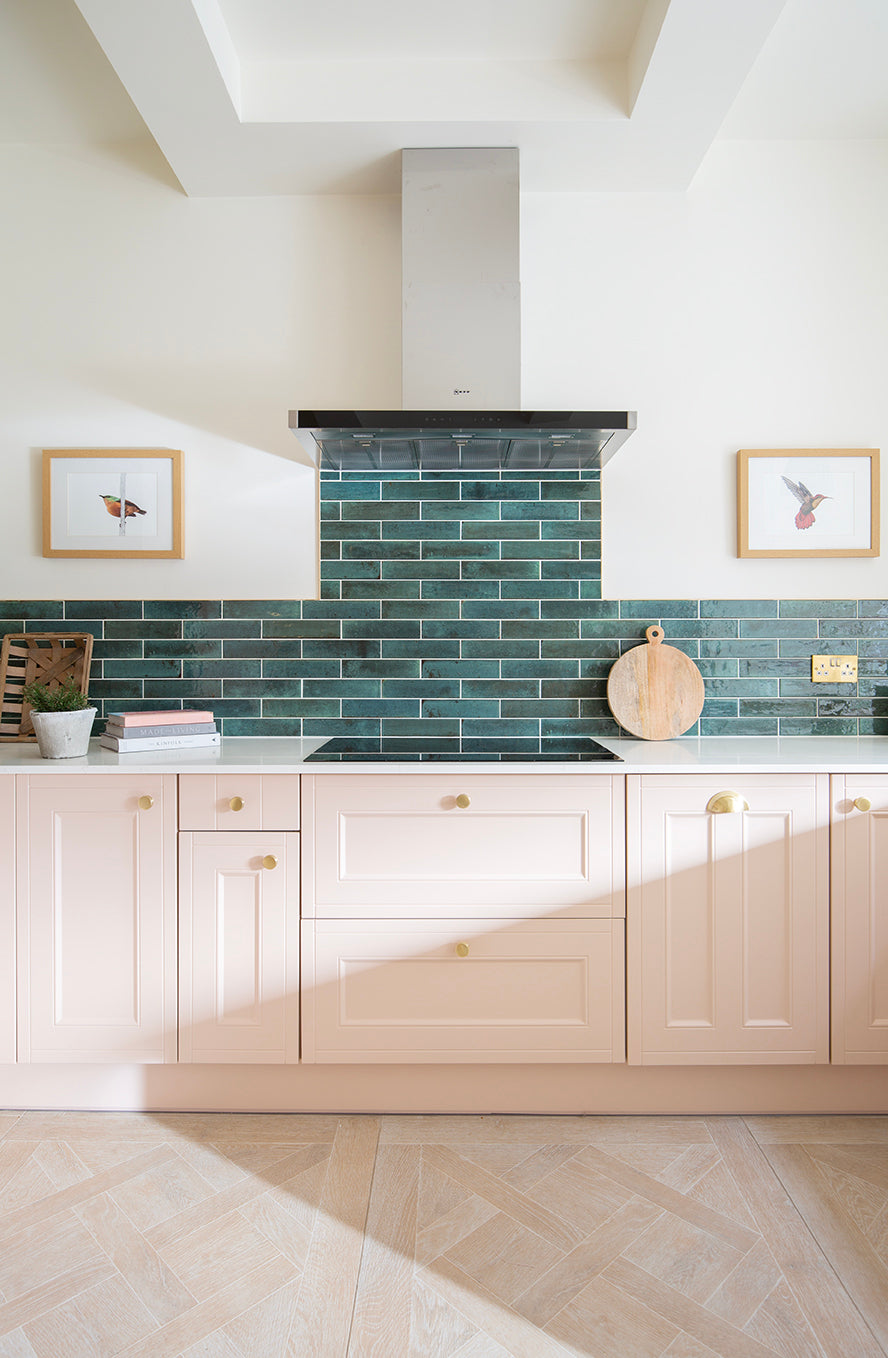 Hockley Antiqued Green Metro Tiles | Walls | Quorn Stone