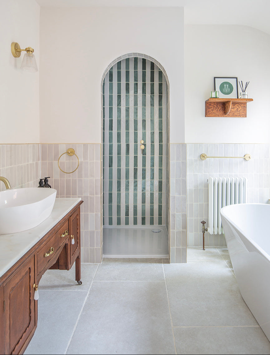 Alnwick Ivory Stone Effect Porcelain Tiles | Quorn Stone