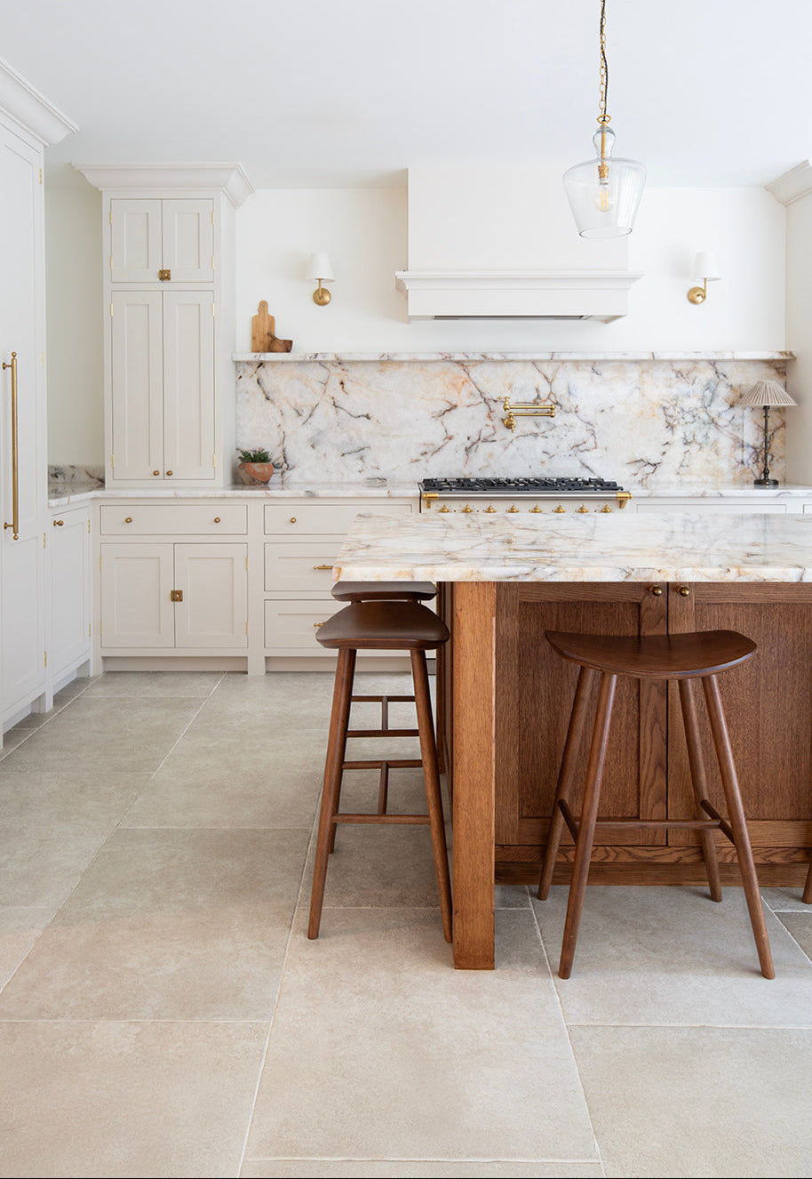 Alnwick Ivory Stone Effect Porcelain Tiles | Quorn Stone