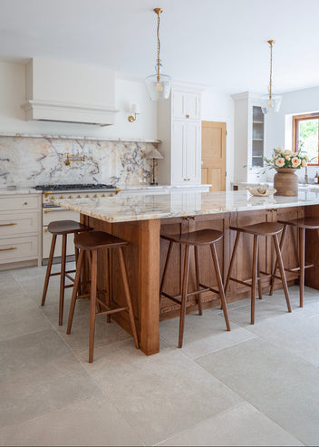 Alnwick Ivory Stone Effect Porcelain Tiles | Quorn Stone