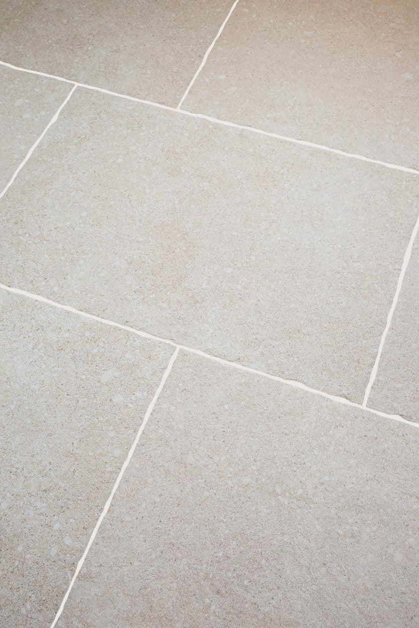 Ancroft Ivory Stone Effect Porcelain Tiles | Quorn Stone