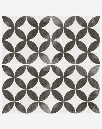 Arles Mono Decorative Patterned Tiles | Decorative Tiles | Quorn Stone