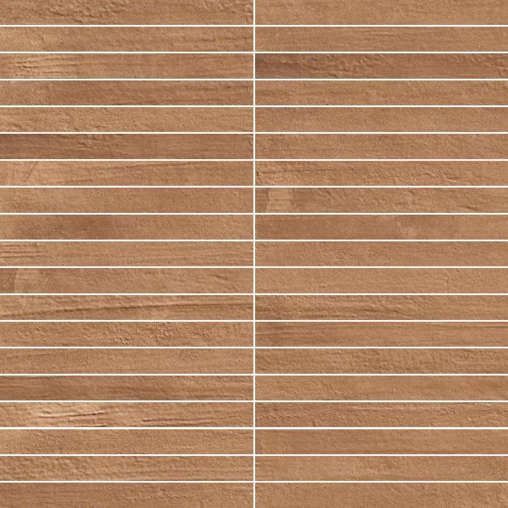 Artisan Cotto Kit Kat Mosaic Tiles | Quorn Stone