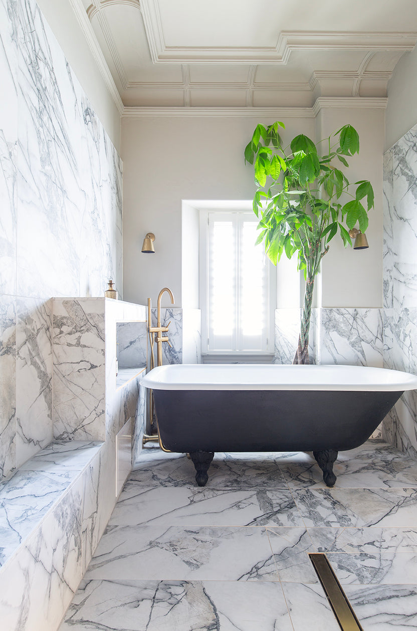 Athena Marble Effect Porcelain Tiles | Quorn Stone