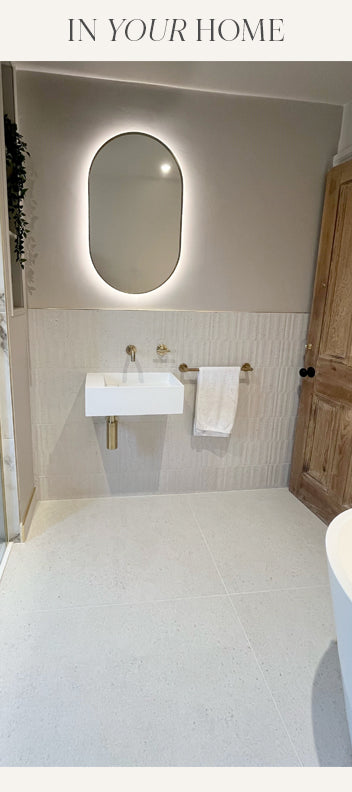 Avalon Mist Stone Effect Porcelain Tiles | Quorn Stone