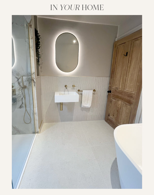 Avalon Mist Stone Effect Porcelain Tiles | Quorn Stone