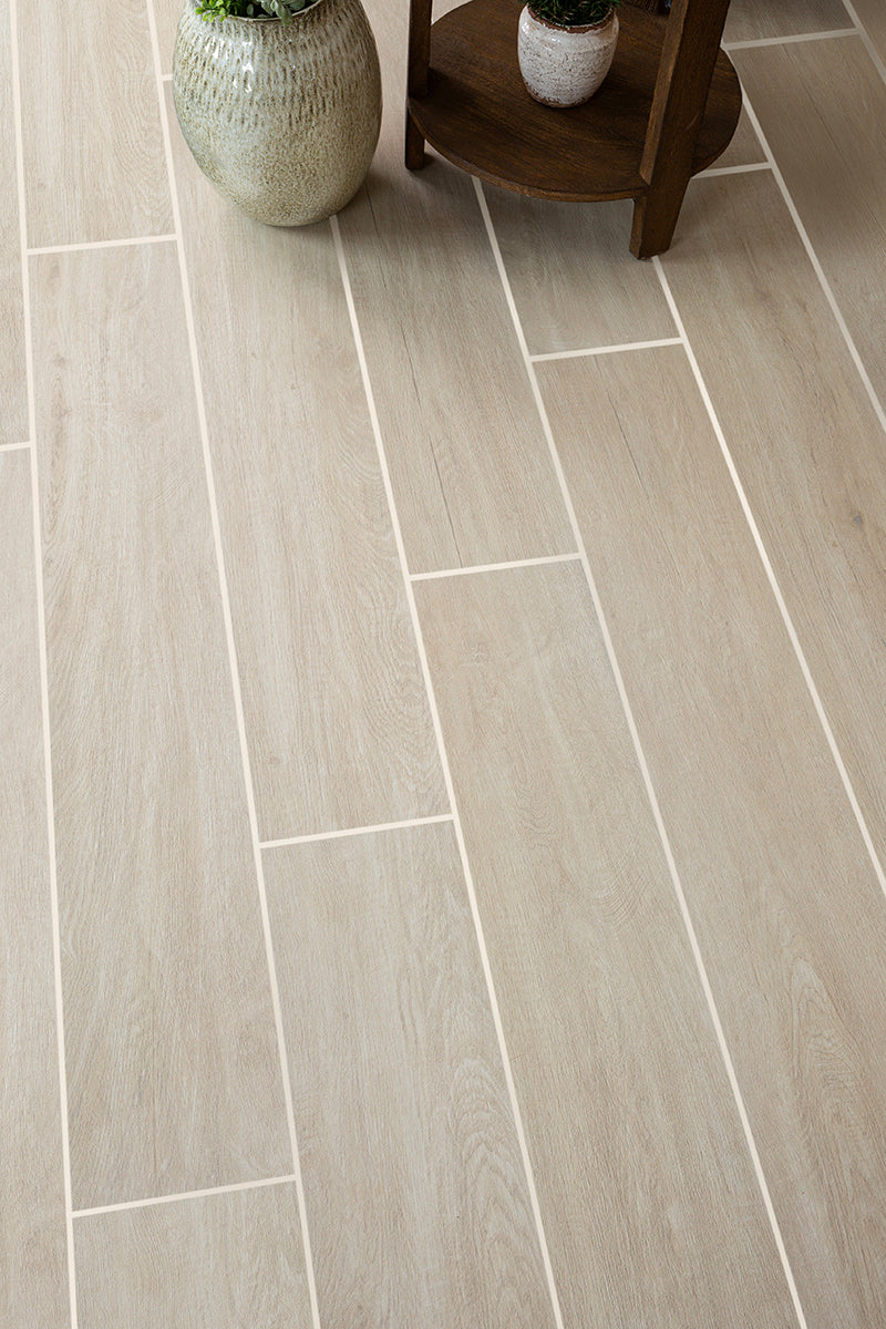 Bampton Limewash Oak Porcelain Wood Planks | Floor Tile | Quorn Stone