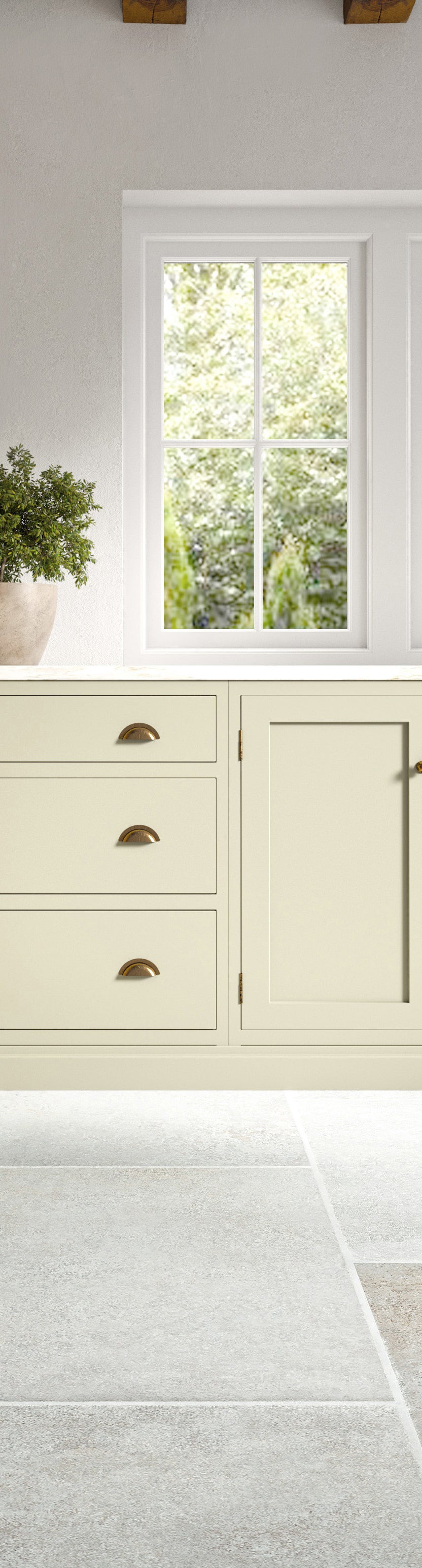 Bayonne Light Rustique Stone Effect Porcelain Tiles | Quorn Stone