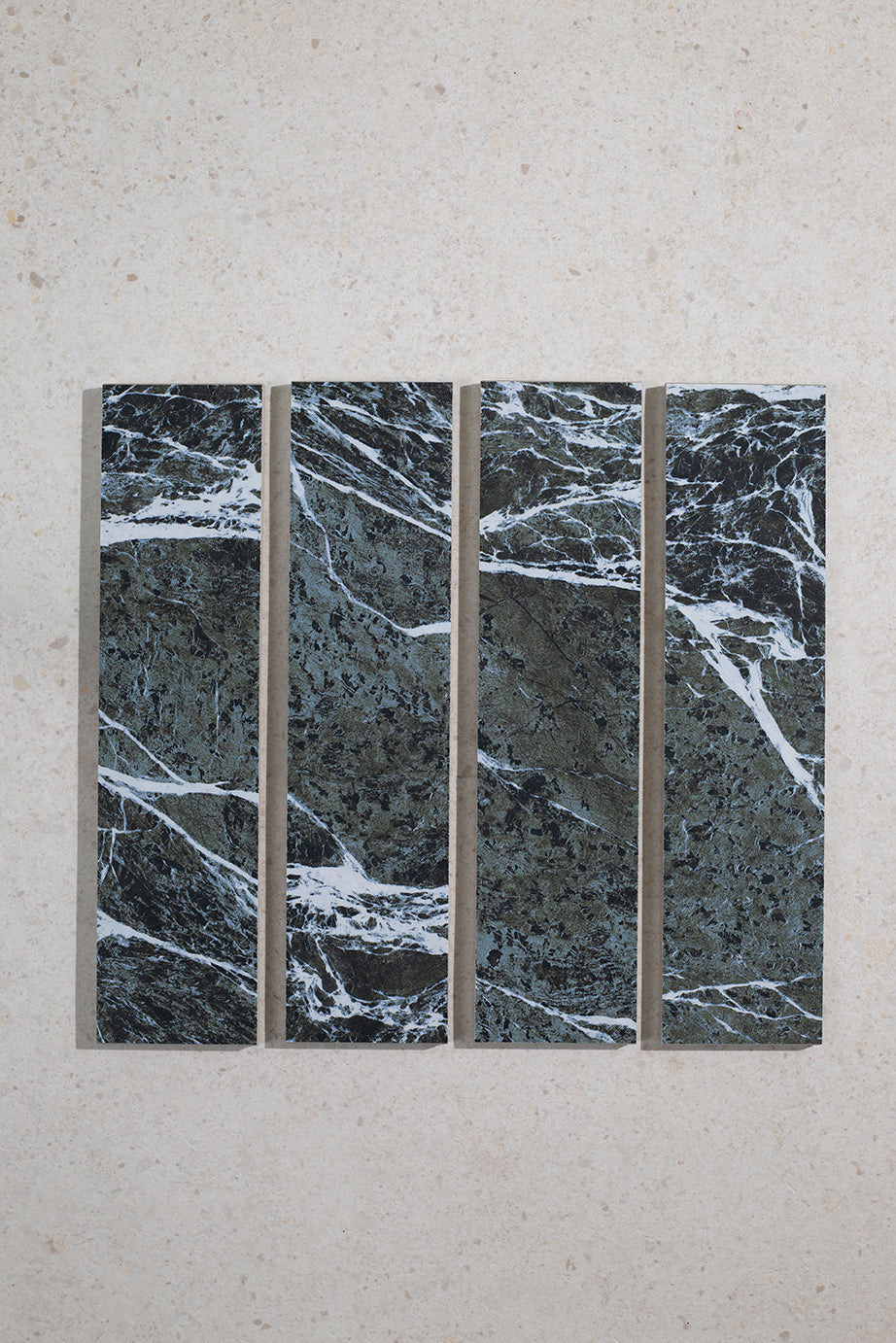 Berrittini Verde Alpi Marble Effect Metro Tiles | Quorn Stone