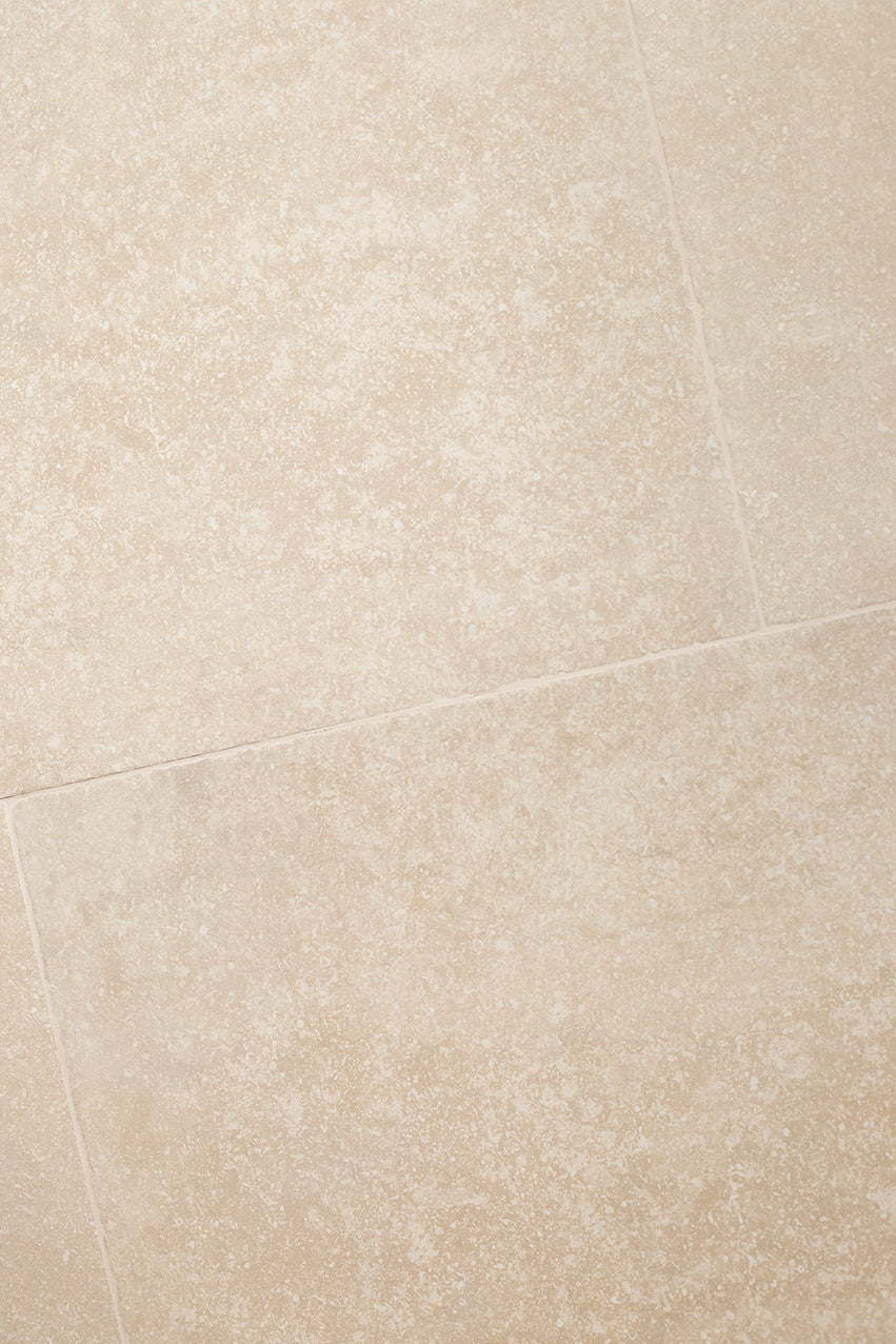 Biella Beige Travertine Effect Porcelain Tiles | Quorn Stone