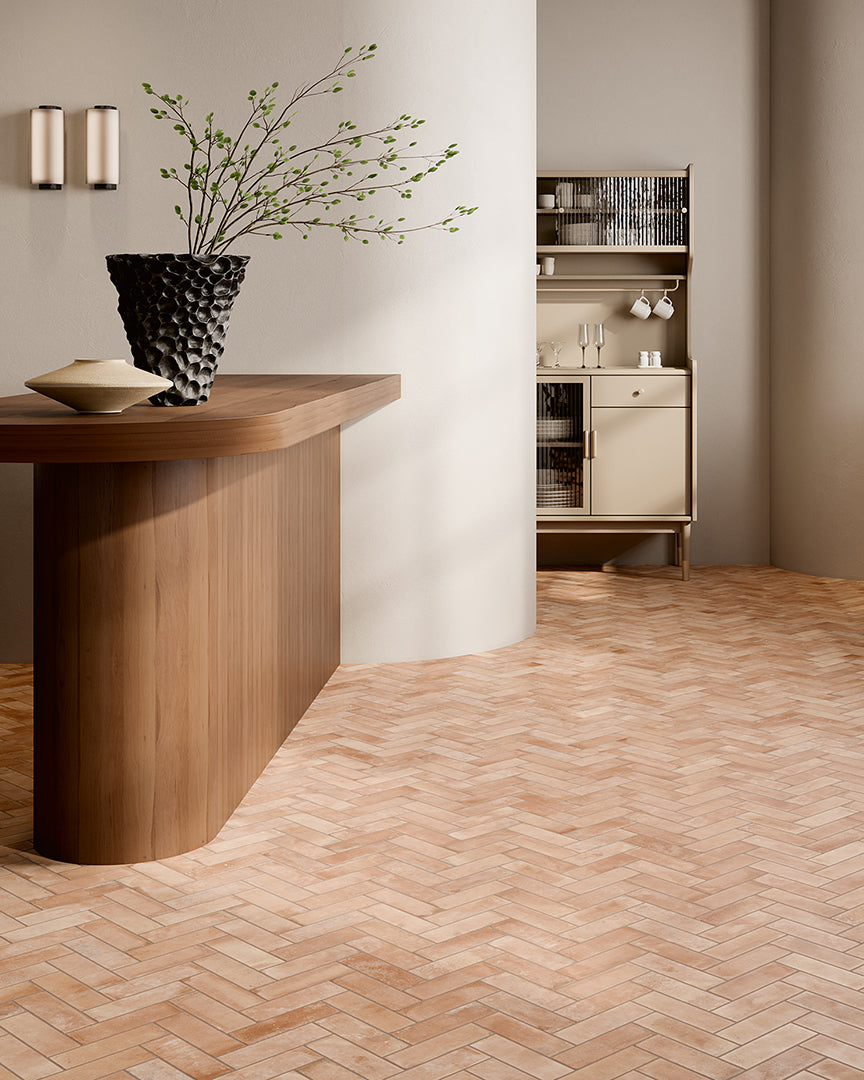 Campello Rosato Metro Terracotta Effect Tiles | Quorn Stone