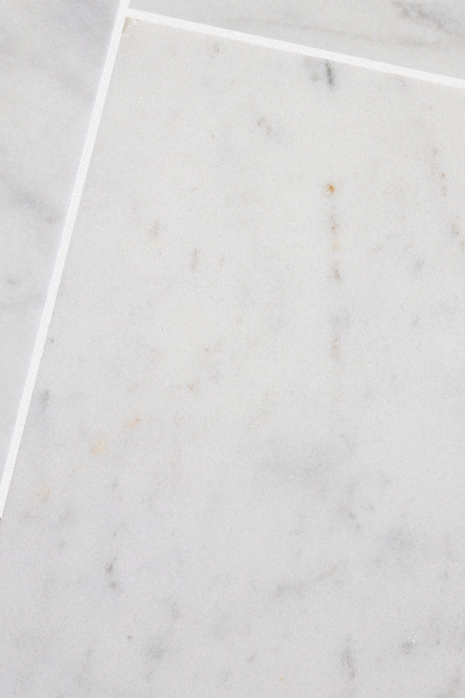 Carrara Bianco Honed Marble Tiles | Quorn Stone