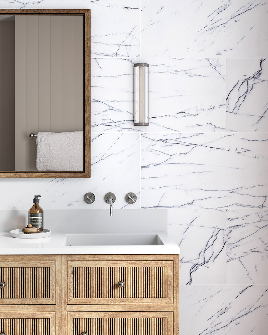 Carrara Viola Honed Marble Tiles | Quorn Stone