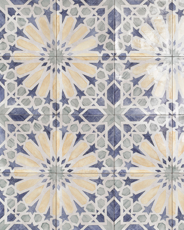 Celeste Decorative Patterned Tiles | Quorn Stone