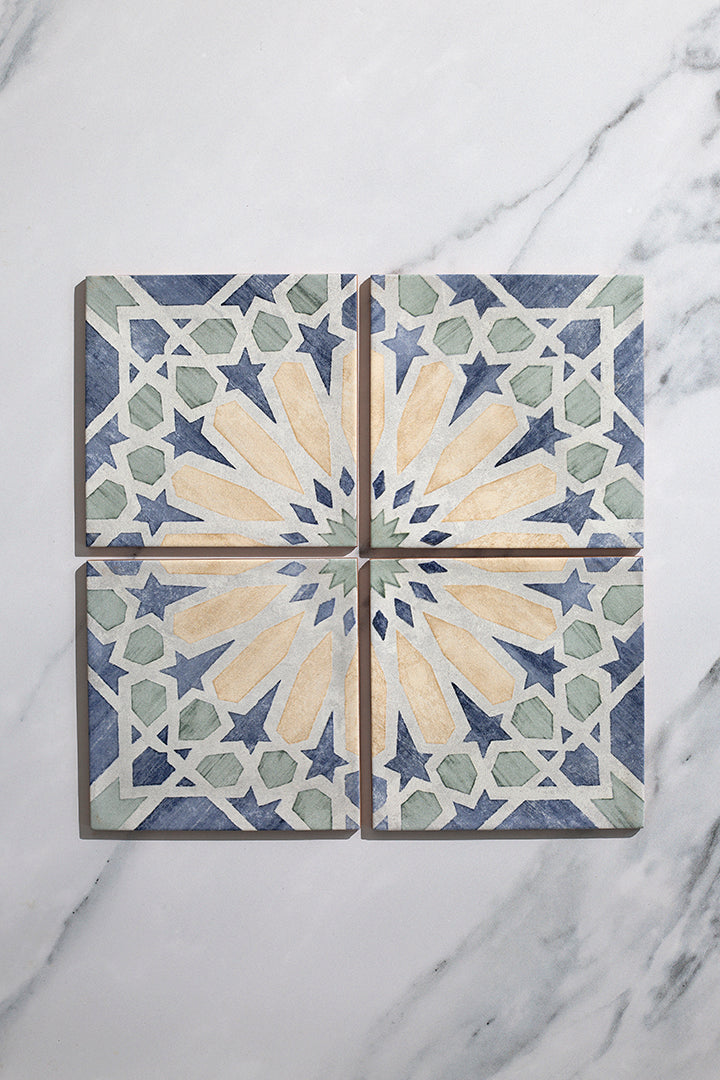 Celeste Decorative Patterned Tiles | Quorn Stone