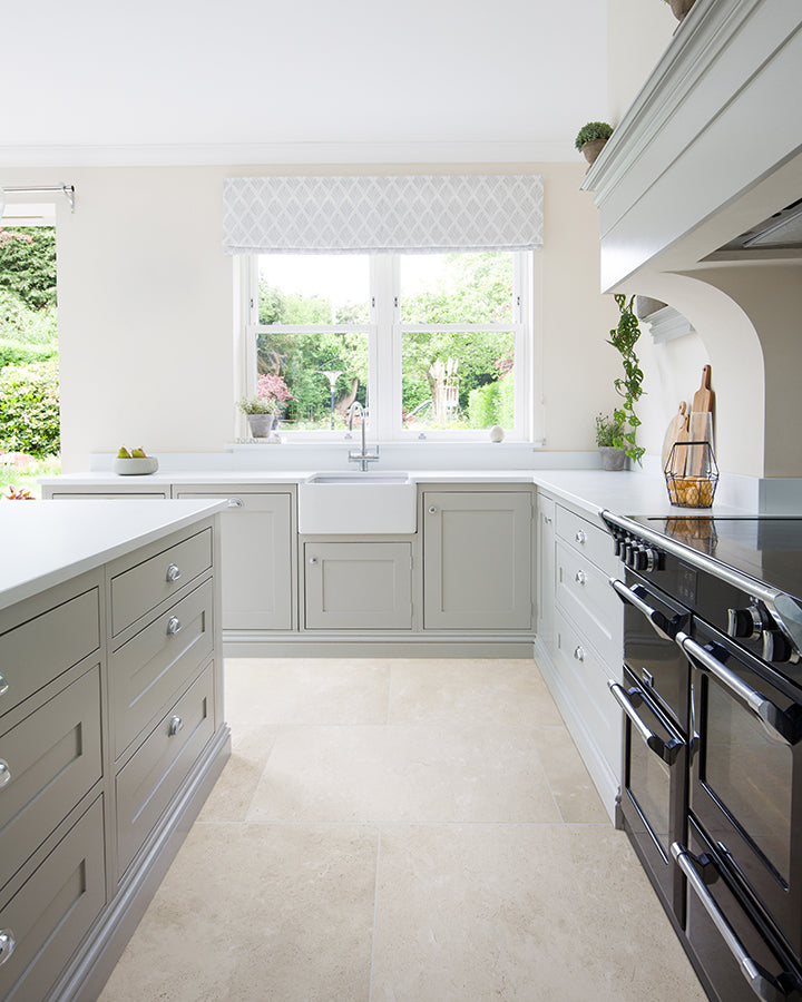 Chalbury Ivory Stone Effect Porcelain Tiles | Quorn Stone