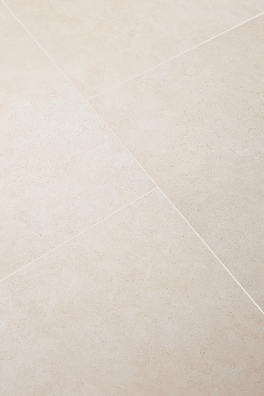 Chalbury Ivory Stone Effect Porcelain Tiles | Quorn Stone
