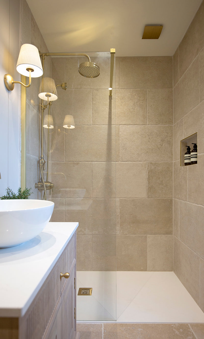 Chastleton Ivory Stone Effect Porcelain Tiles | Quorn Stone