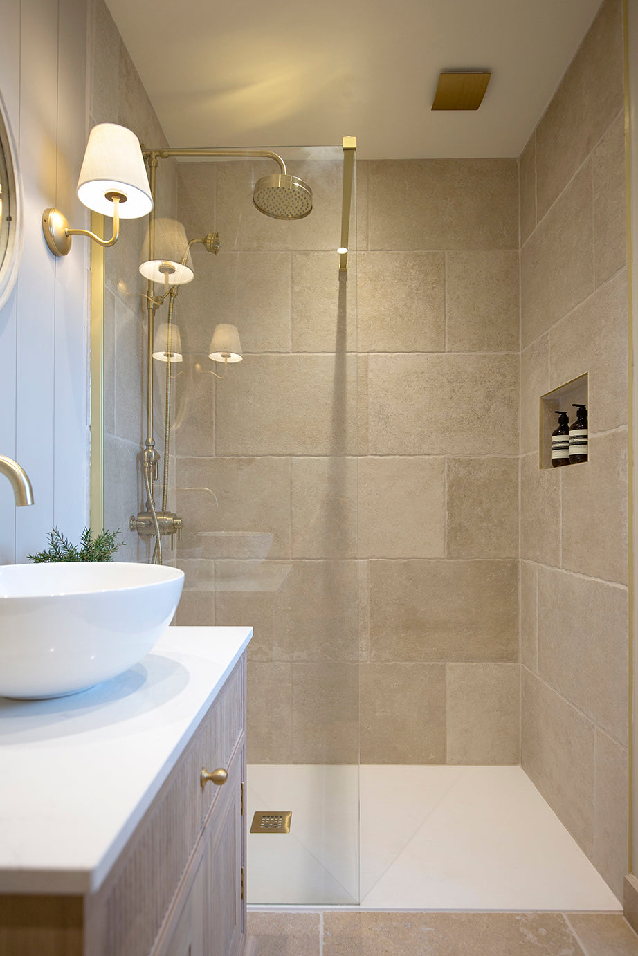 Chastleton Ivory Stone Effect Porcelain Tiles | Quorn Stone