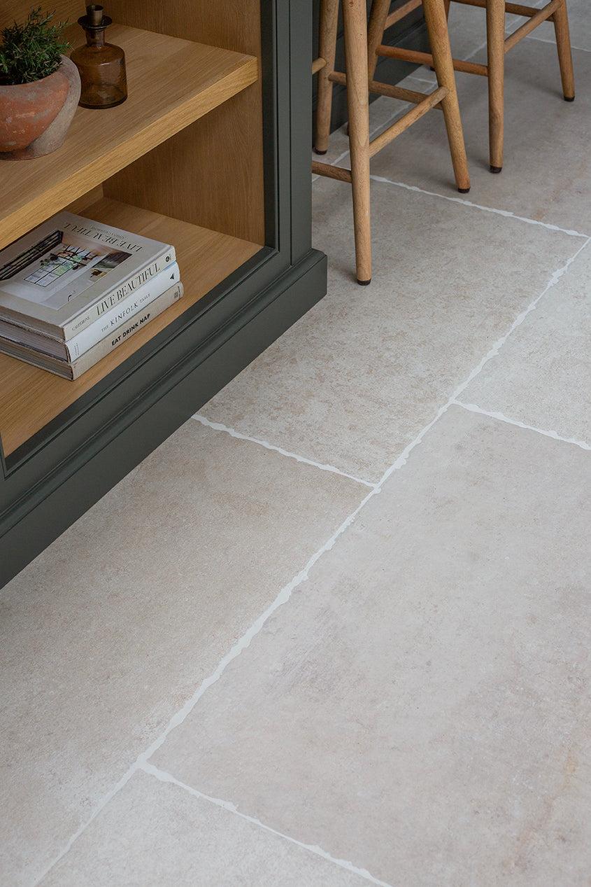 Chastleton Ivory Stone Effect Porcelain Tiles | Quorn Stone