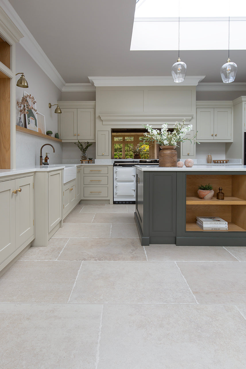 Chastleton Ivory Stone Effect Porcelain Tiles | Quorn Stone
