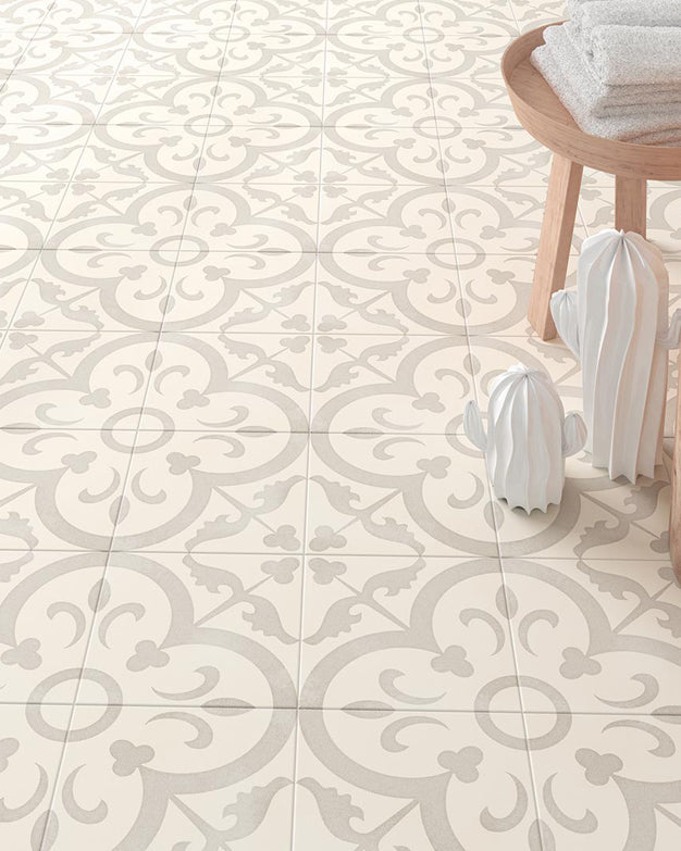 Clarence Mews Decorative Patterned Tiles | Quorn Stone