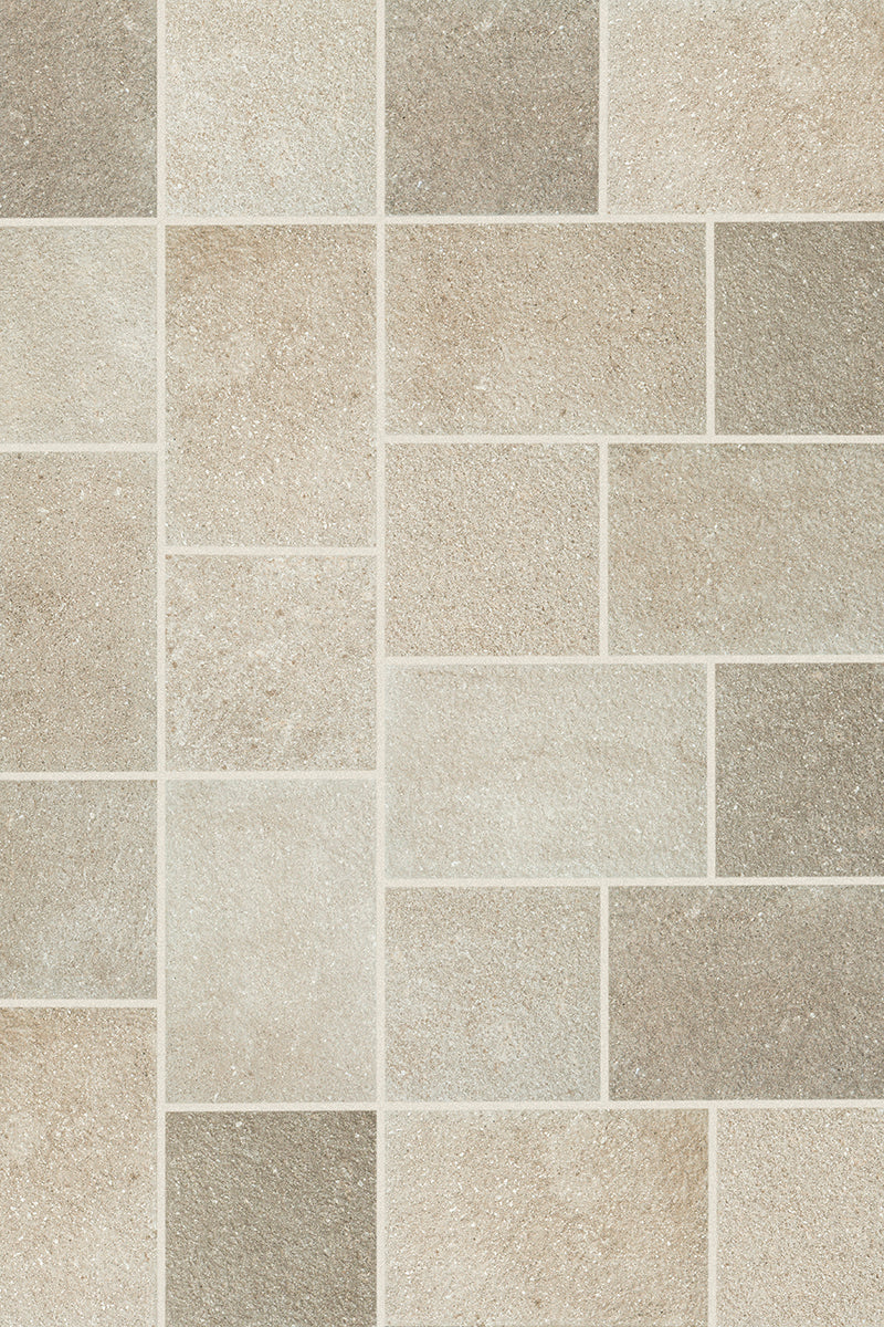 Clariston Beige Stone Effect Porcelain Cobbles | Quorn Stone