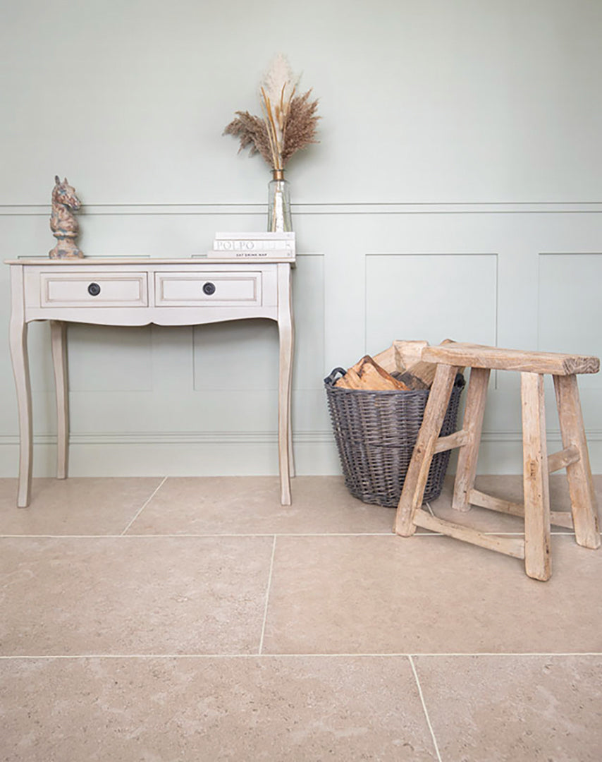 Dijon Beige Stone Effect Porcelain Paving | Quorn Stone