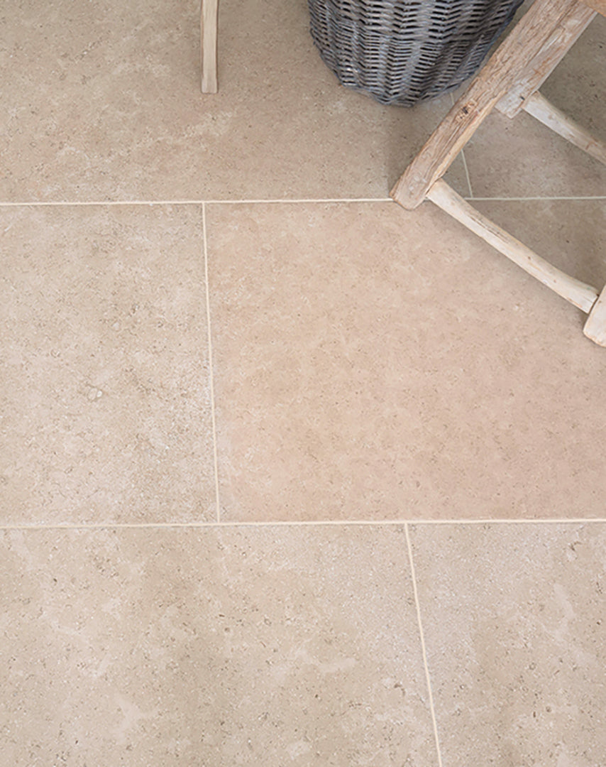 Dijon Beige Stone Effect Porcelain Paving | Quorn Stone