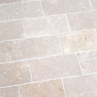 Dijon Seasoned Limestone Outdoor Pavers | Quorn Stone