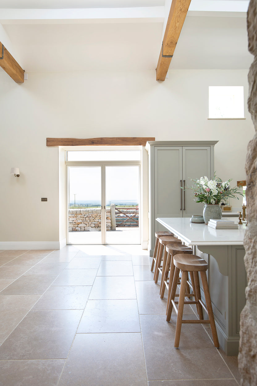 Dijon Tumbled Limestone Tiles & Pavers | Quorn Stone