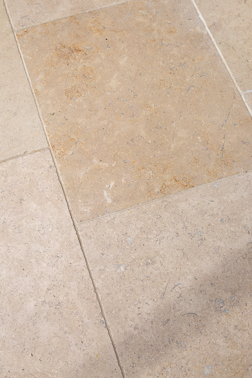 Dijon Tumbled Limestone Tiles & Pavers | Quorn Stone