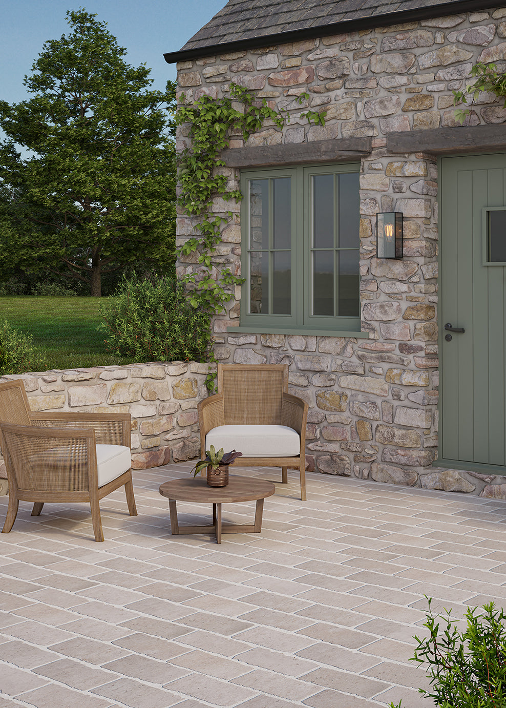 Dijon Rendition® by QS Stone Effect Porcelain Cobbles | Quorn Stone