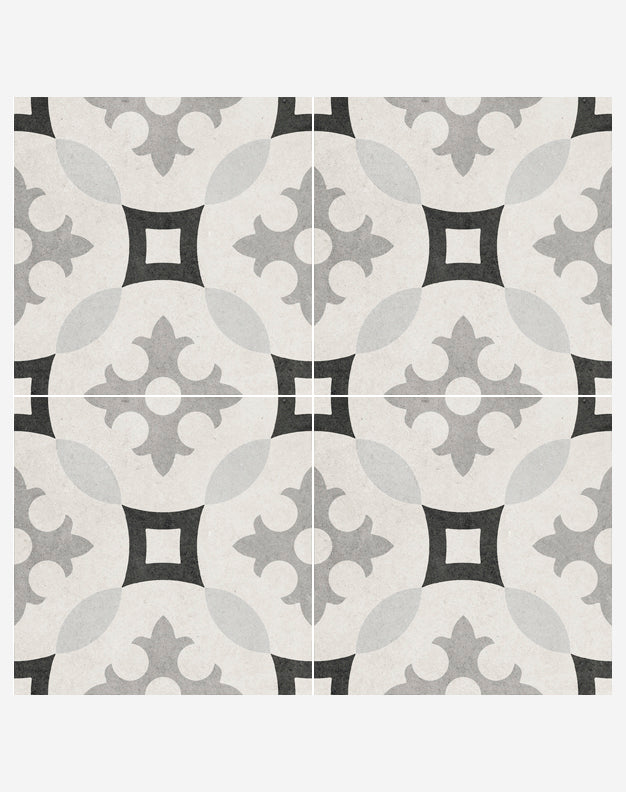 Alba Patterned Ceramic | Decorative Tiles | Quorn Stone