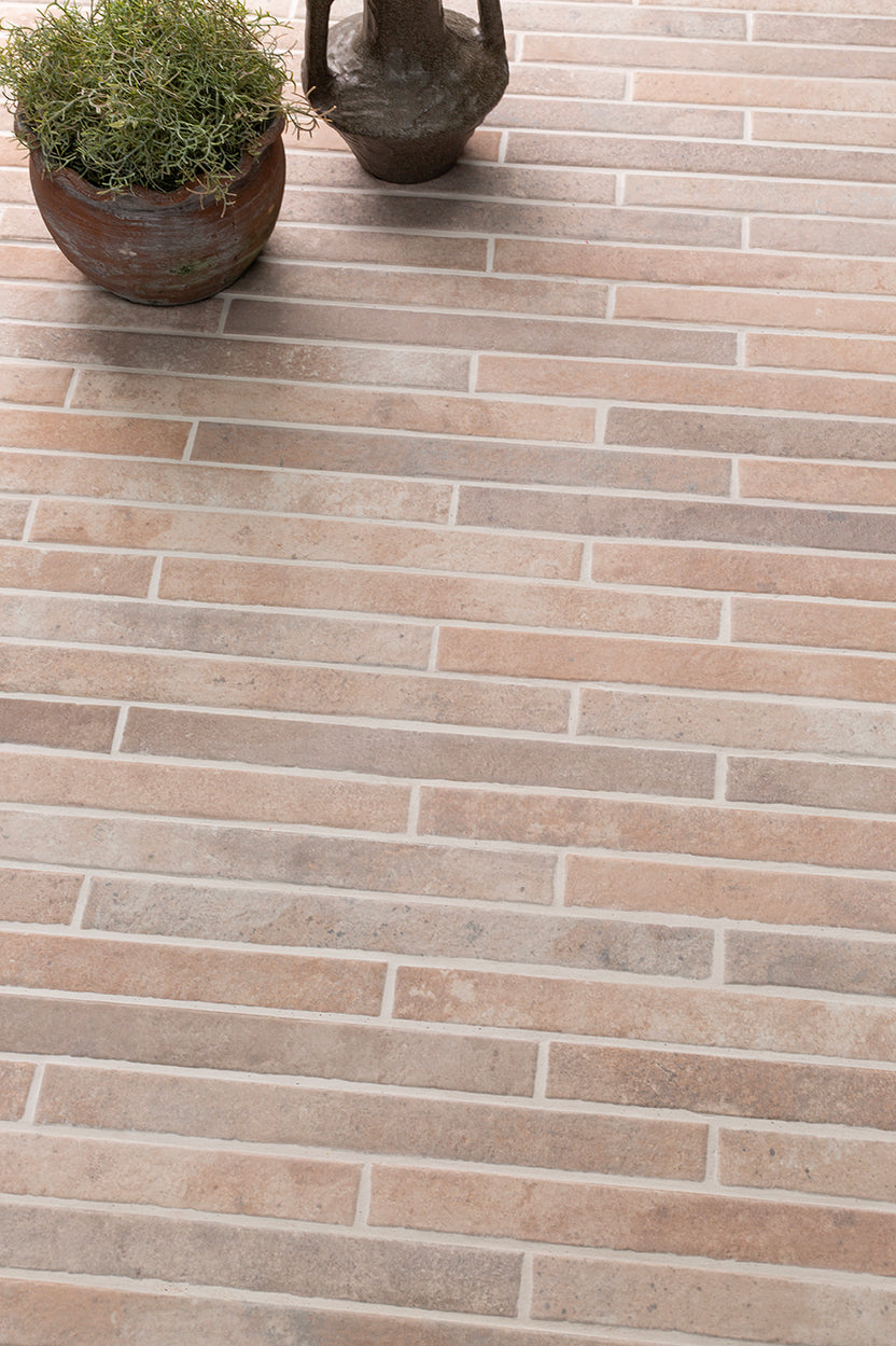 Etrusca Rosato Elongated Terracotta Effect Tiles | Quorn Stone