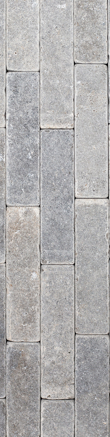 Farrow Grey Tumbled Herringbone Paving Cobbles | Quorn Stone