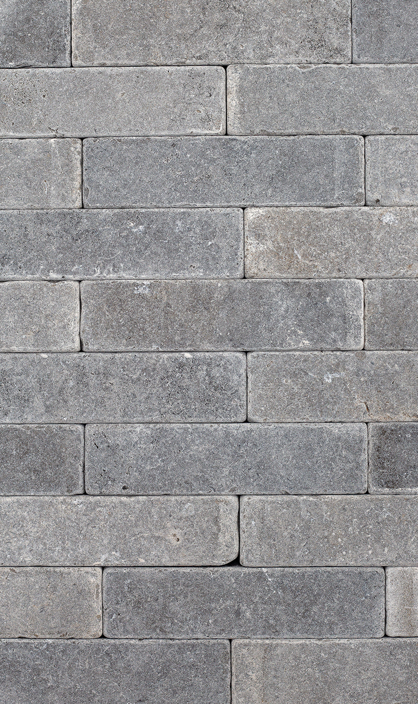 Farrow Grey Tumbled Herringbone Paving Cobbles | Quorn Stone