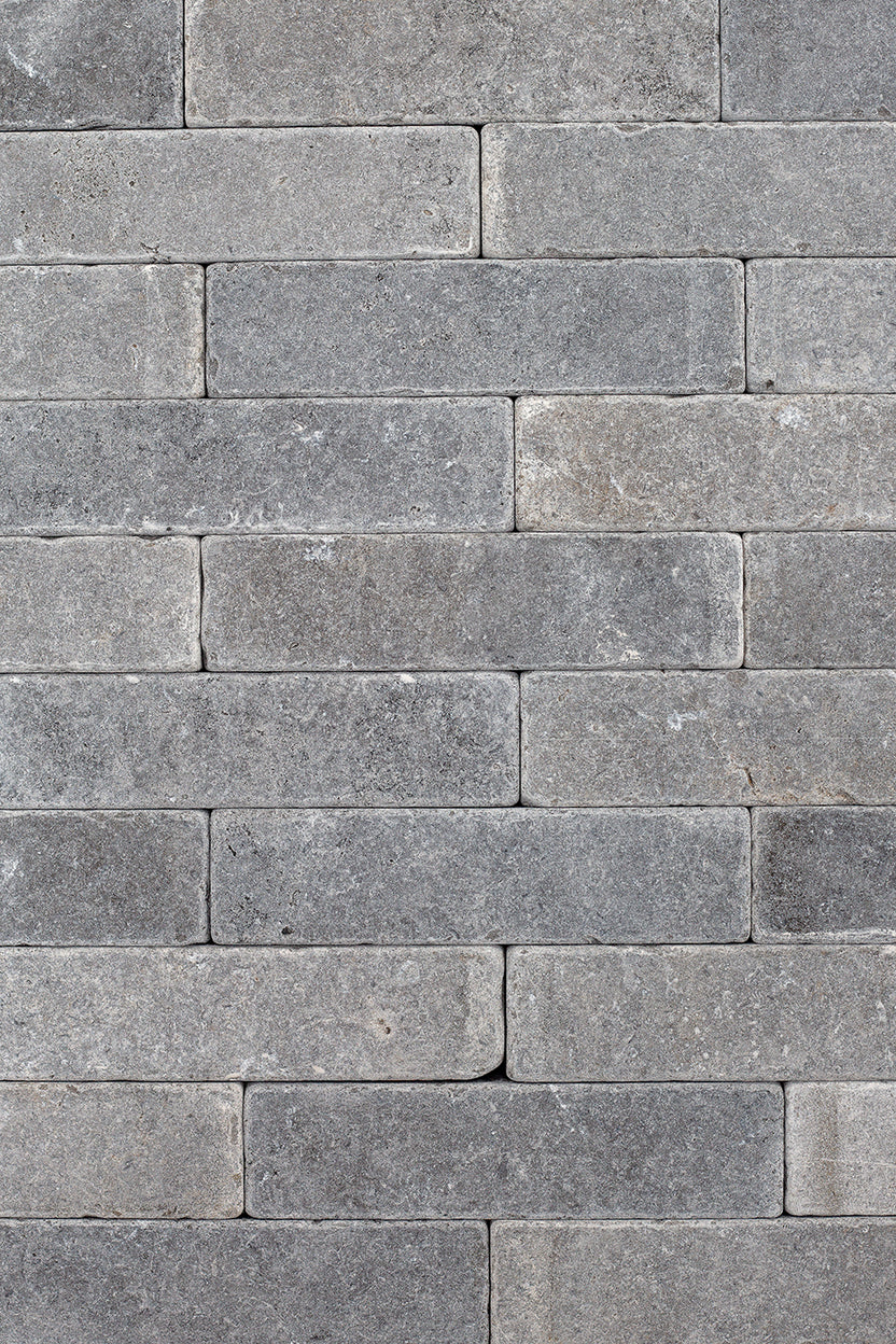 Farrow Grey Tumbled Herringbone Paving Cobbles | Quorn Stone