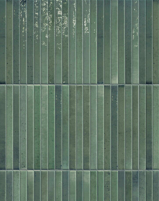 Nori Forest Gloss Stick Tiles | Kit Kat Tiles | Quorn Stone
