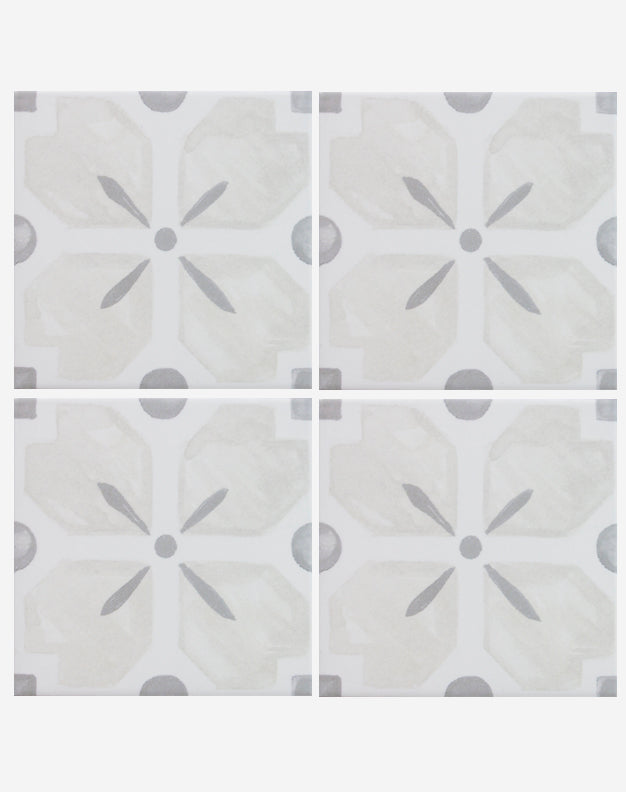 Frida Natural Patterned Tiles | Quorn Stone