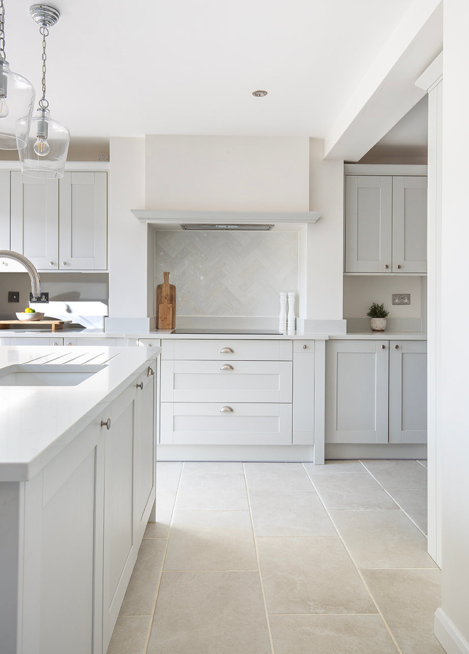 Hambleton Ivory Smooth Stone Effect Porcelain | Quorn Stone