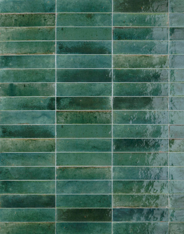 Hockley Antiqued Green Metro Tiles | Walls | Quorn Stone