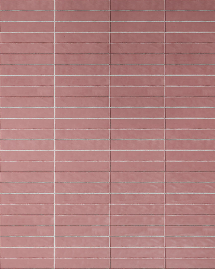 Jelly Raspberry Gloss Metro Tiles | Decorative | Quorn Stone