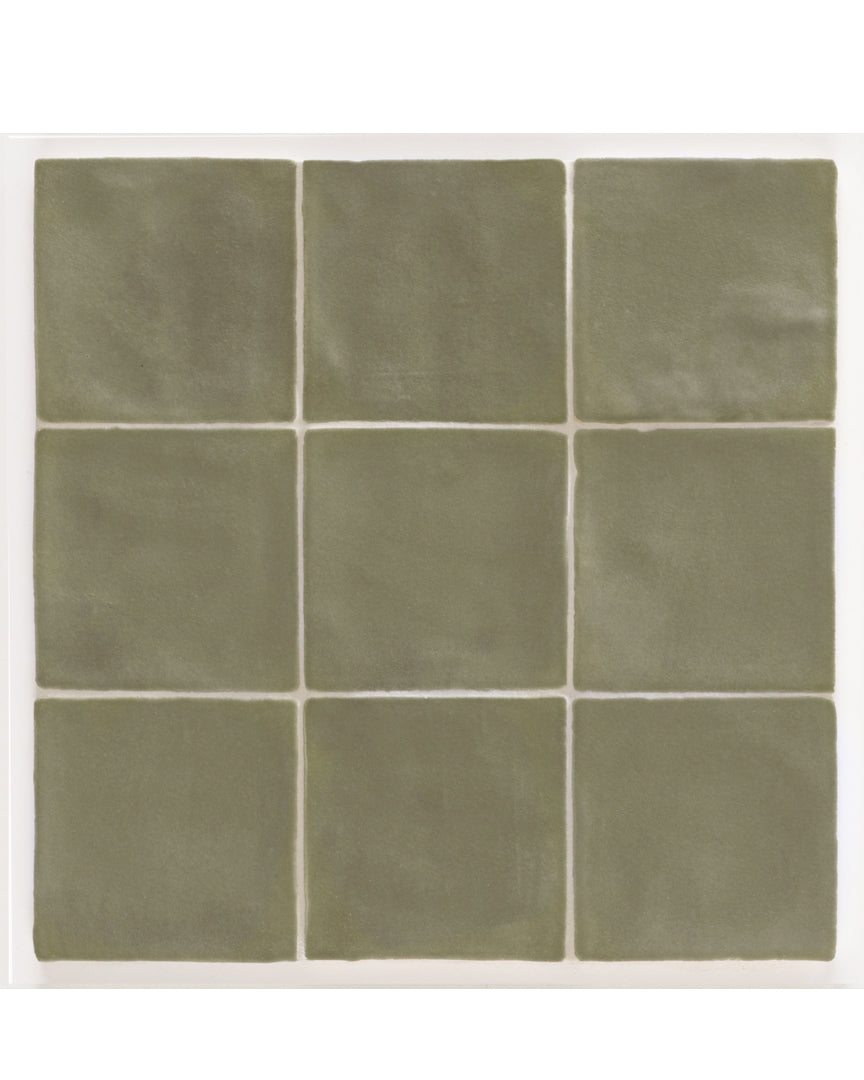 Kasbah Green Square Decorative Tiles | Quorn Stone