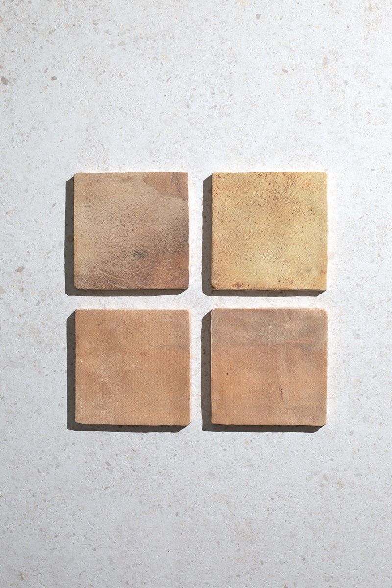 Kasbah Terracotta Square Decorative Tiles | Quorn Stone