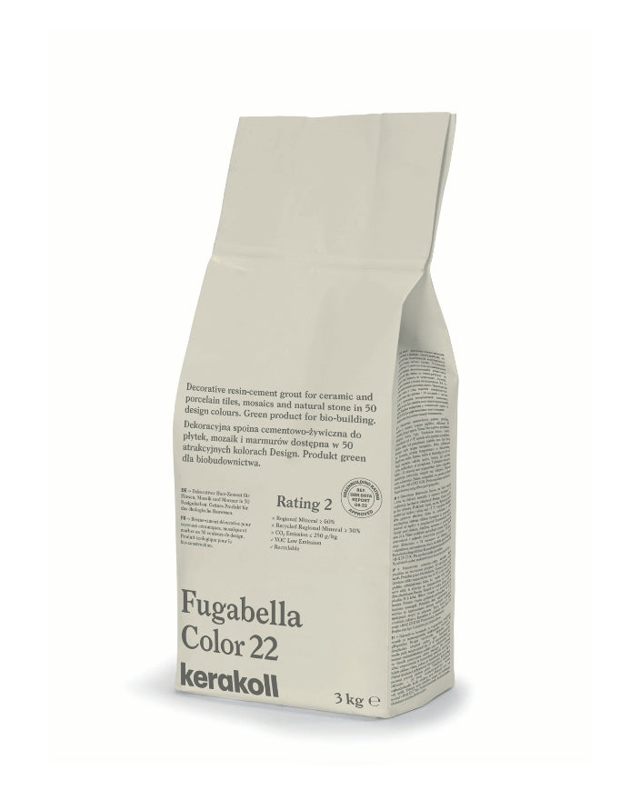 Kerakoll Color Stain Resistant Grout 22 Ivory 3KG