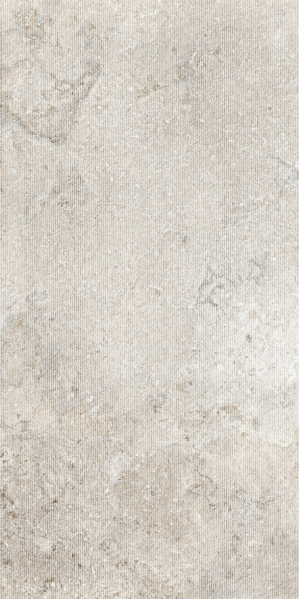 Lowick Ivory Decor Porcelain Tiles | Quorn Stone
