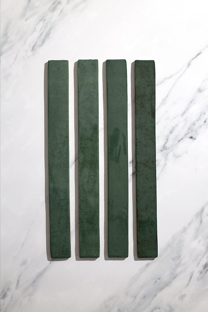 Luella Emerald Green Gloss Metro Tiles | Wall Tiles | Quorn Stone
